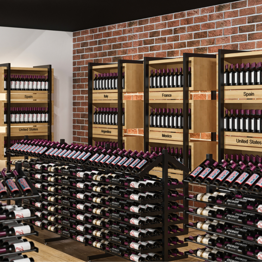 Retail Wine Displays - Wine & Liquor Store Racks | WineRacks.com – Wine ...