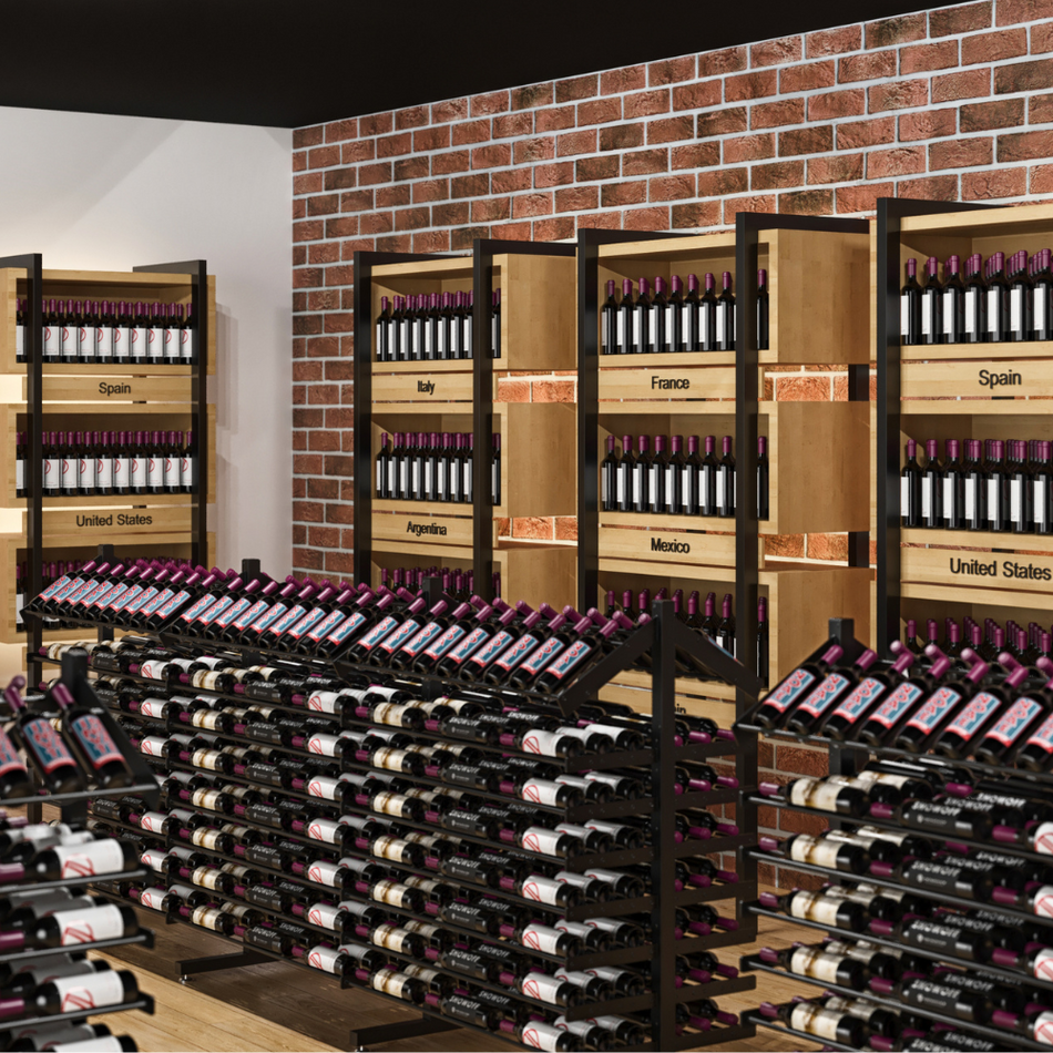 Retail Wine Displays - Wine & Liquor Store Racks | WineRacks.com – Wine ...