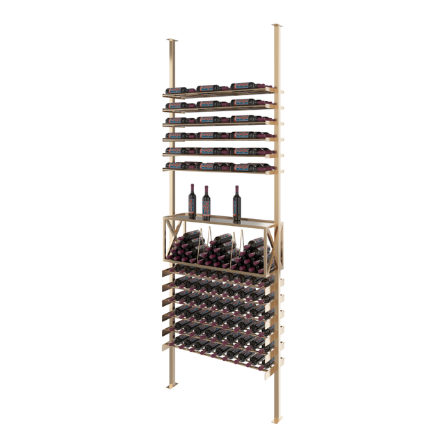 Evolution Low Profile Top Shelf Wine Box Kit 10- Holds 176 Bottles ...