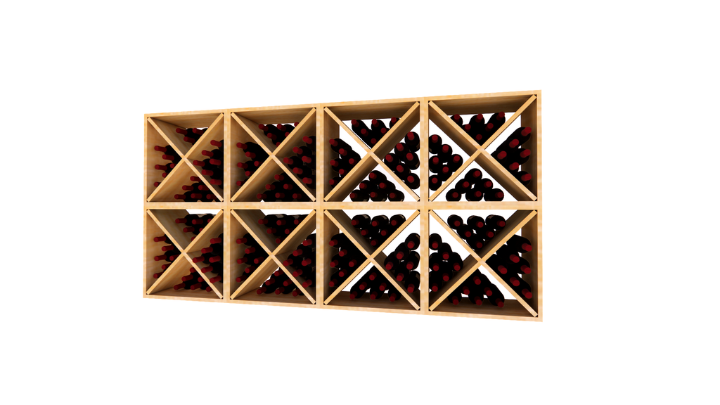 8 Wood Wine Storage Cubes - 192 Bottles | WineRacks.com – Wine Racks