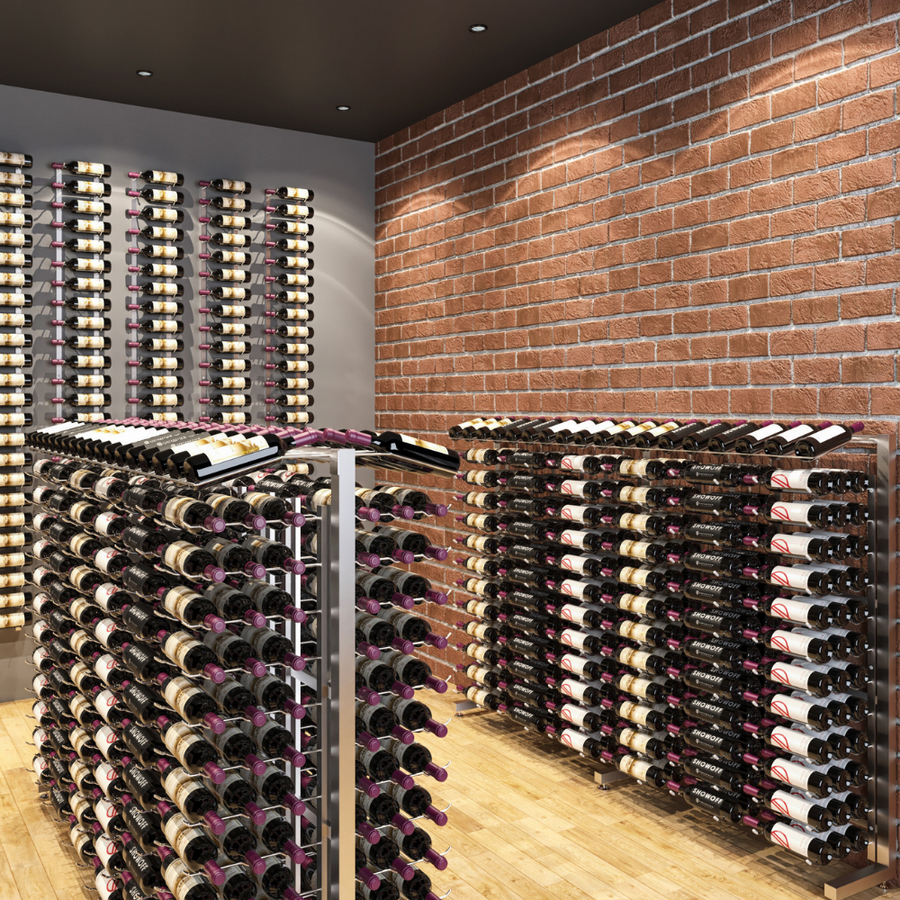 Commercial Wine Racks - Metal Retail Racks