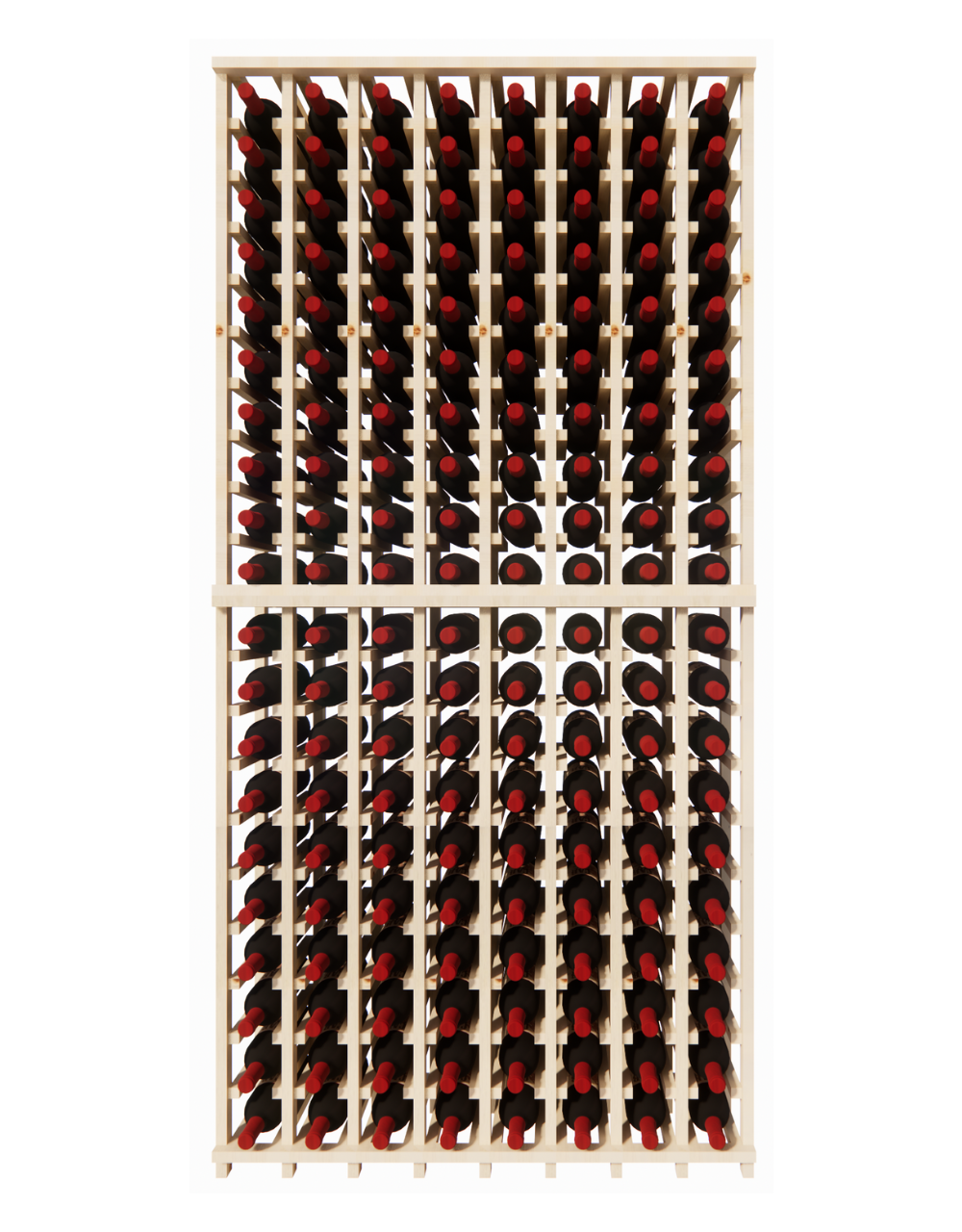 8 Column Pine Wine Rack Kit – Wine Racks