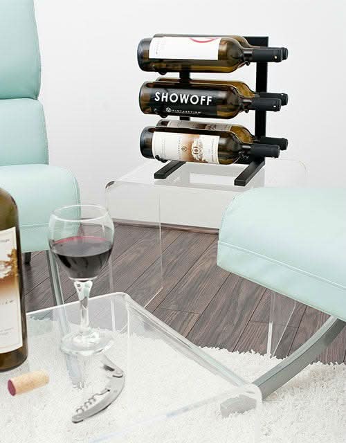 VintageView Mini Metal Wine Rack - Holds 6 Bottles | WineRacks.com ...